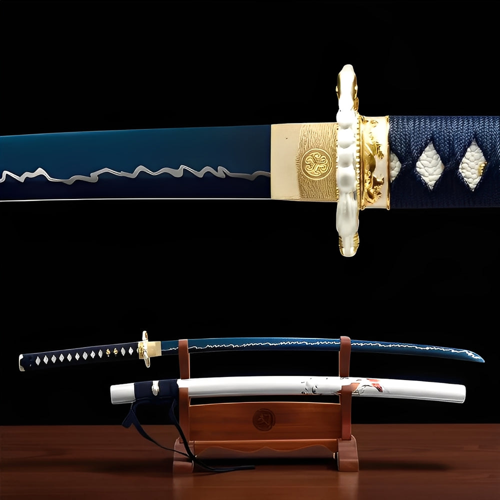 Aokami Katana - Wolf Wave Blade Sword | Katana Corp