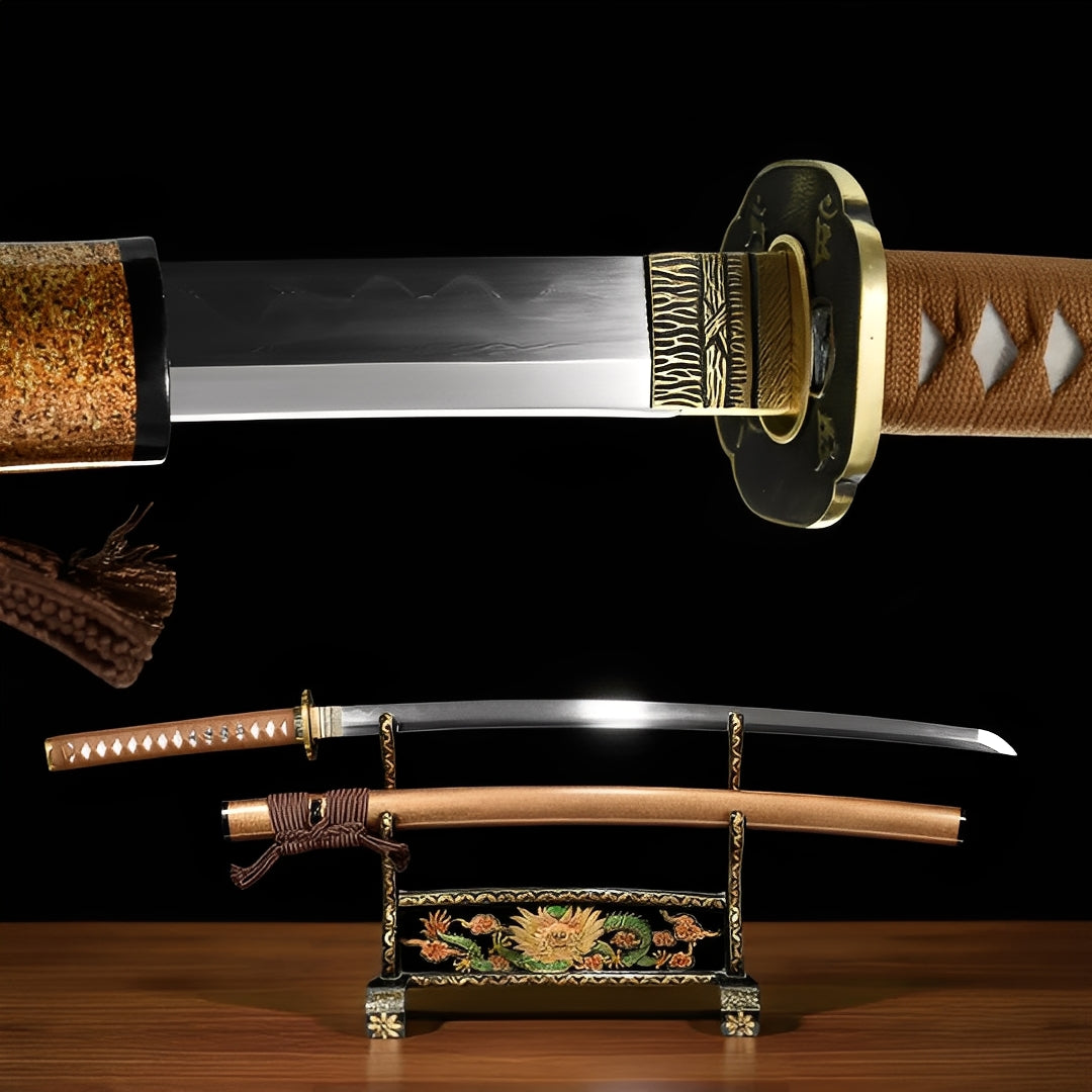 Kogarashi Katana - Damascus Copper Sword | Katana Corp